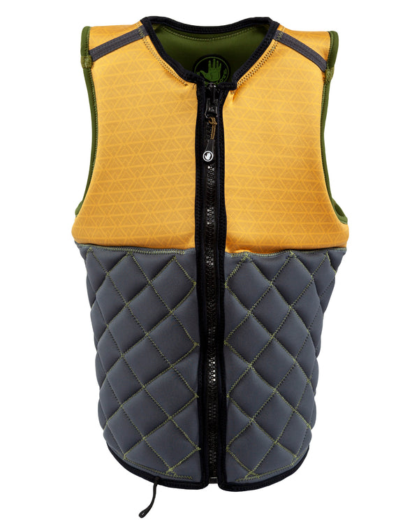 Men's Non-USCGA Comp Vest - Green/Yellow - Body Glove