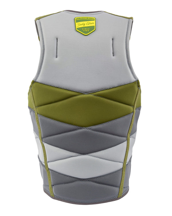 Men's Non-USCGA Comp Vest in Grey/Green | Body Glove
