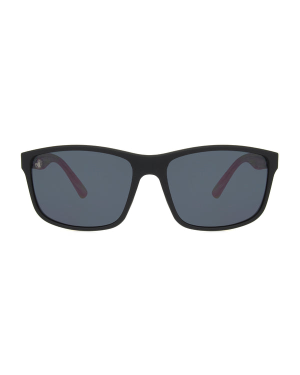 Jake Rectangle Sunglasses - Black - Body Glove